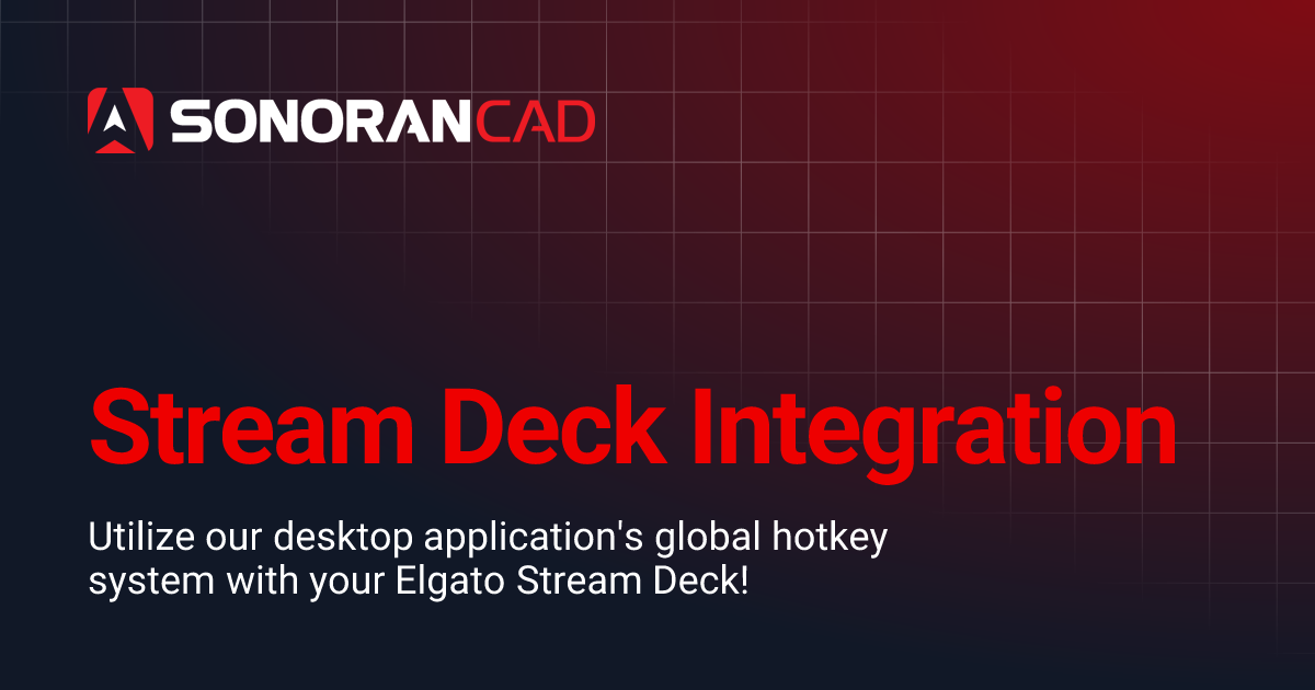 Stream Deck Integration | Sonoran Software Documentation