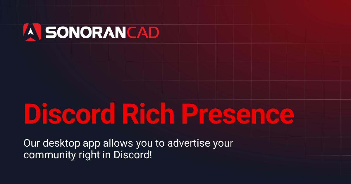 Discord Rich Presence | Sonoran Software Documentation