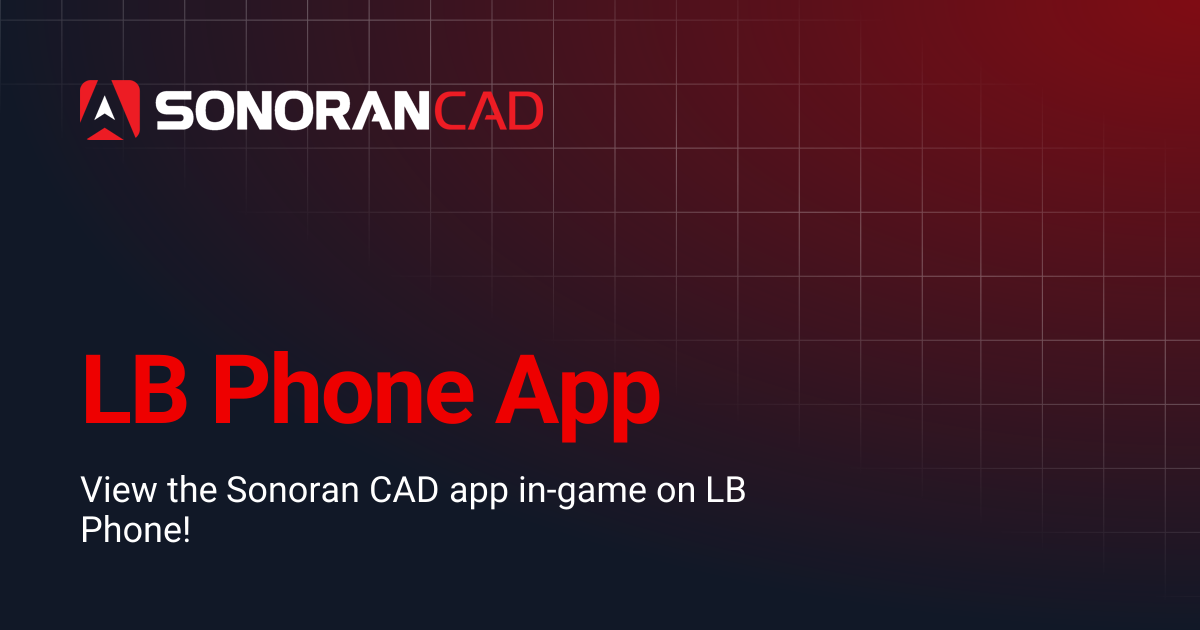 Lb Phone App Cad Sonoran Software Documentation