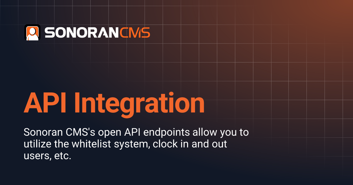 API Integration | Sonoran Software Documentation