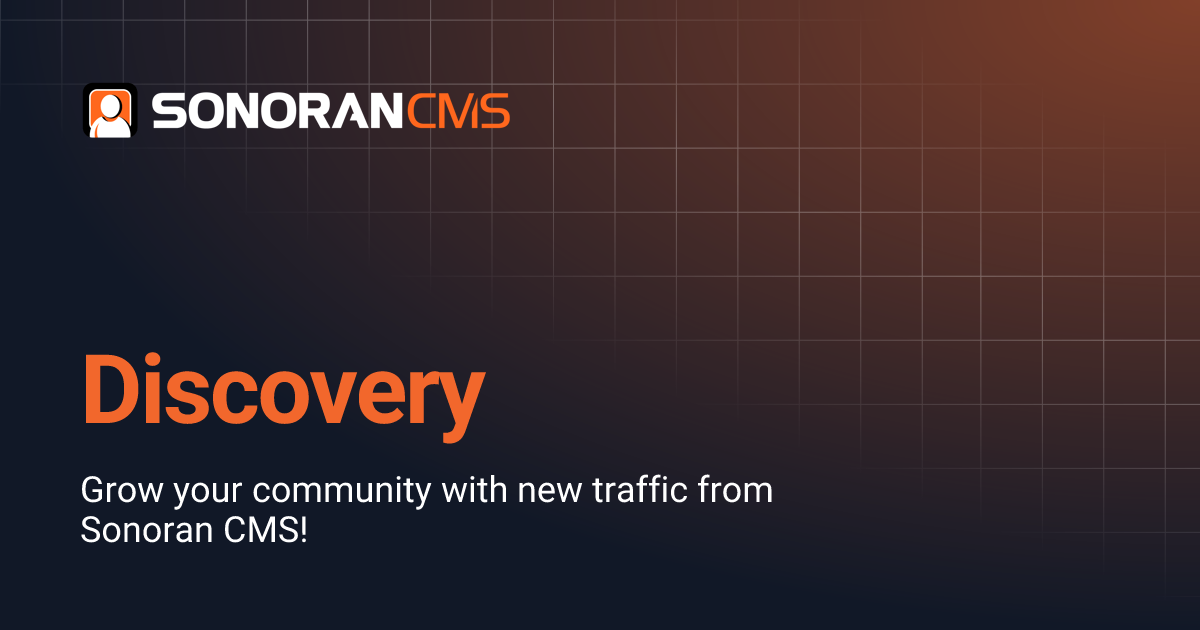 Discovery | CMS | Sonoran Software Documentation