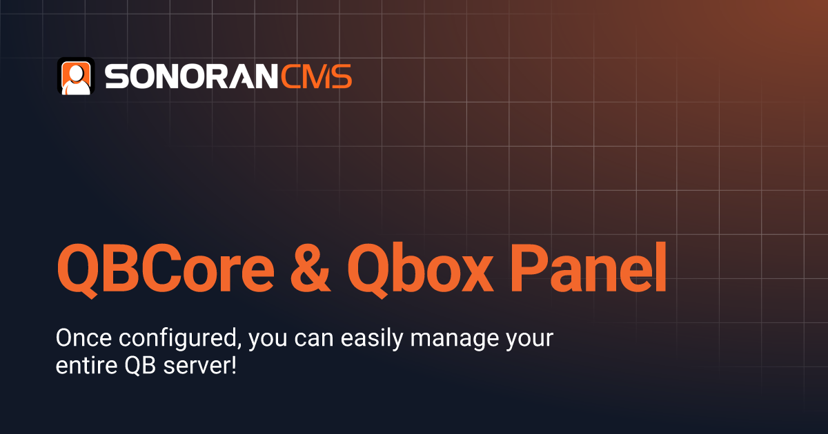 QBCore & Qbox Panel | Sonoran Software Documentation